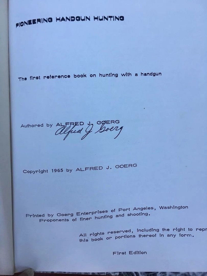 Al Goerg stuff | Single-Actions