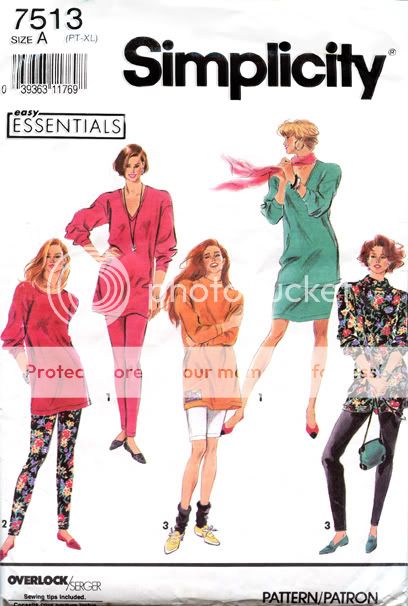 Simplicity Easy Essentials 7513 pattern review by MidnightBleu